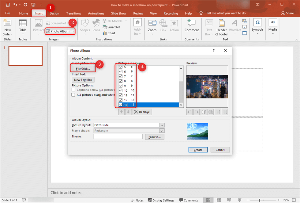 How To Make A Slideshow On PowerPoint In 2021